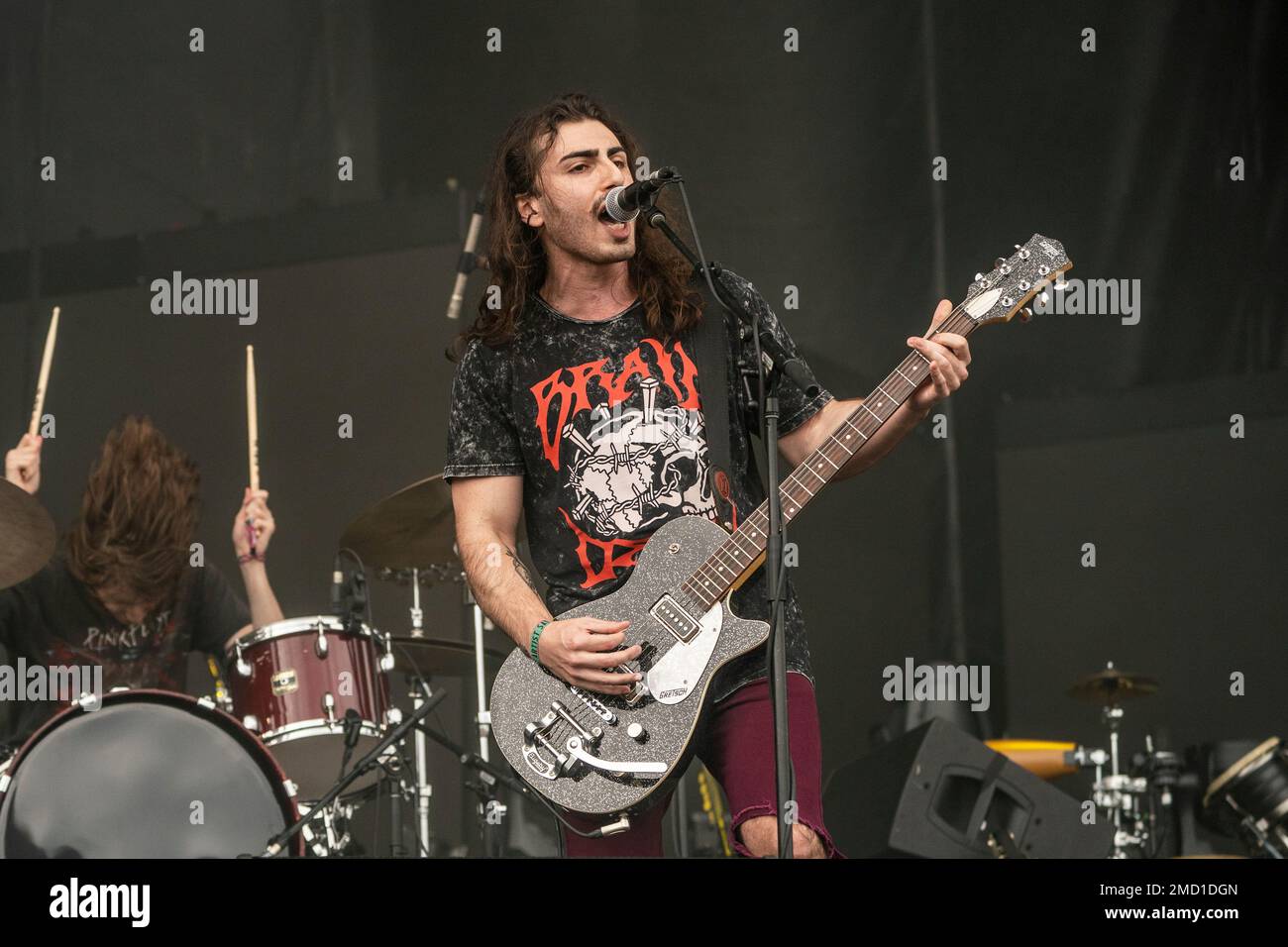 Justin Benlolo of BRKN LOVE performs at Welcome to Rockville at Daytona ...
