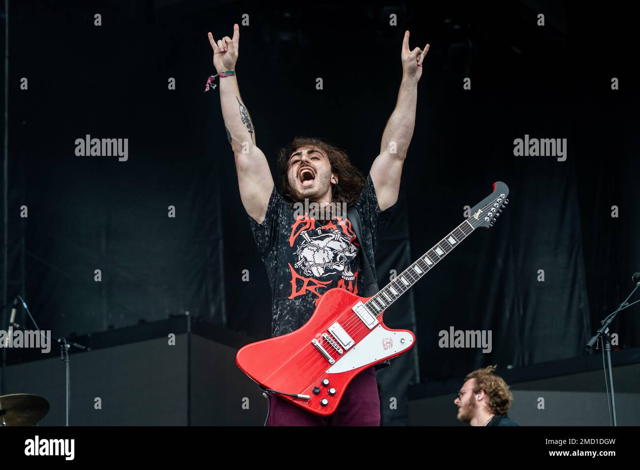 Justin Benlolo of BRKN LOVE performs at Welcome to Rockville at Daytona ...