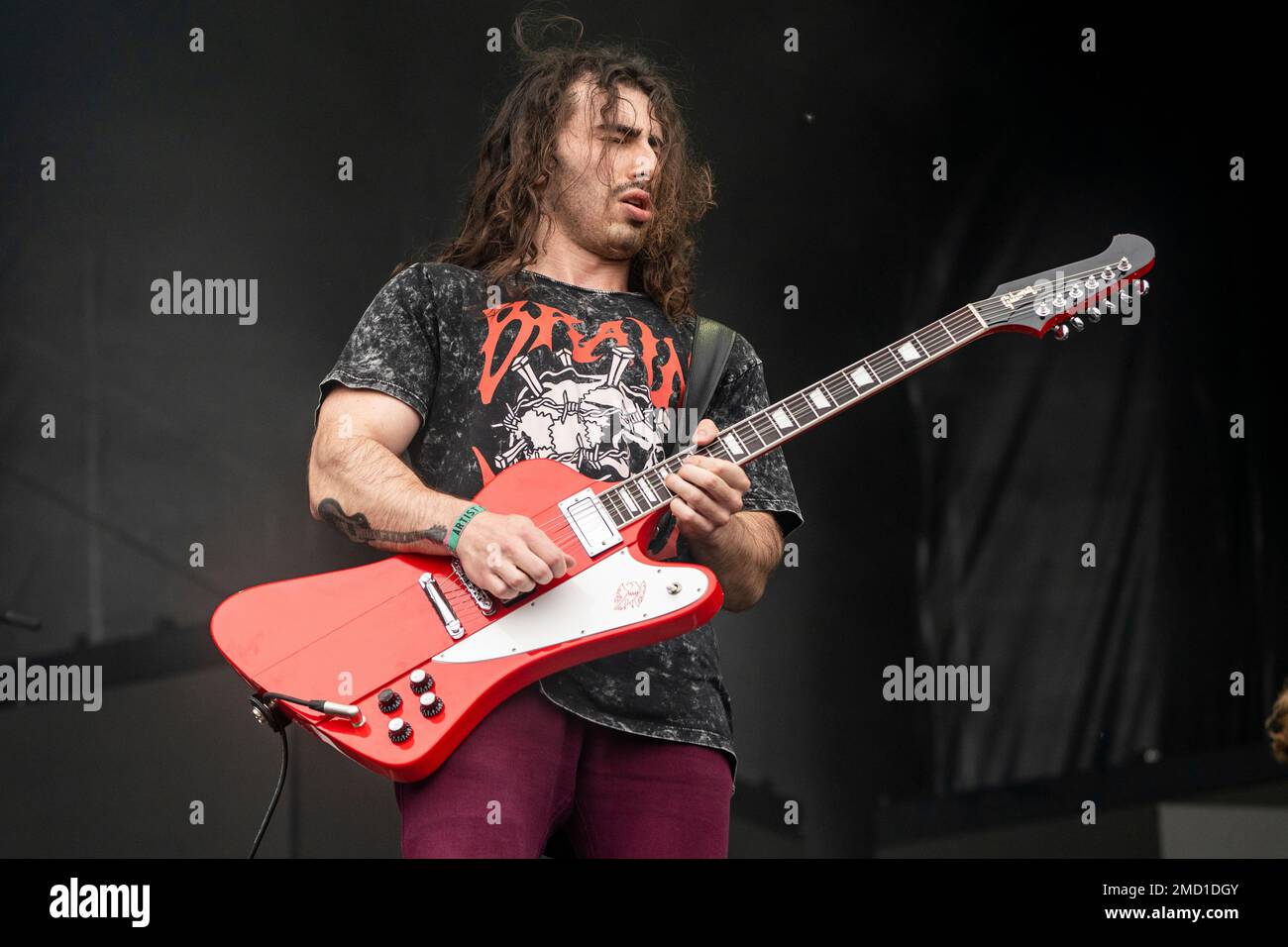 Justin Benlolo of BRKN LOVE performs at Welcome to Rockville at Daytona ...