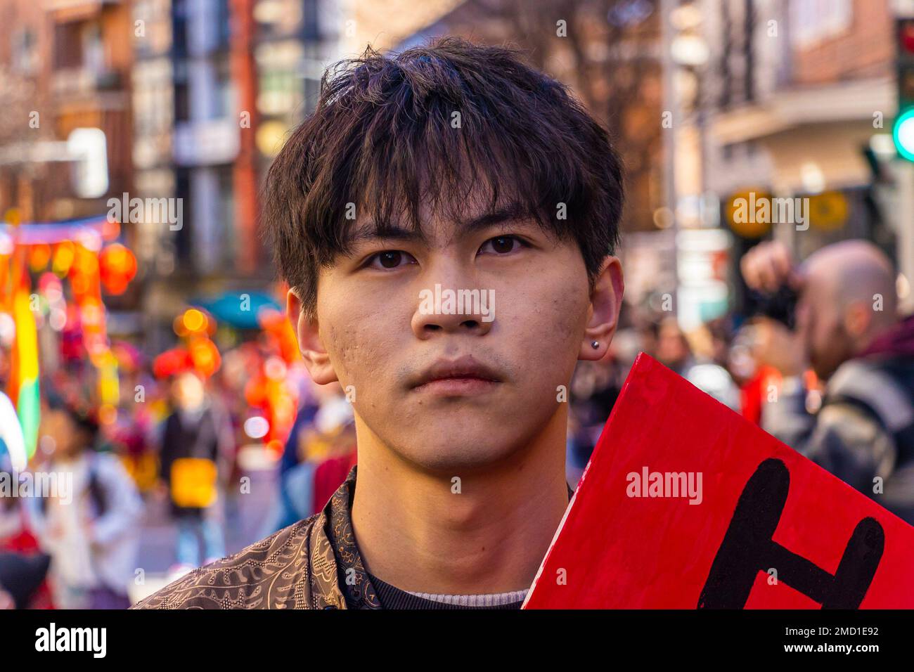 Parade of the Chinese New Year 2023 in Madrid. January 22, 2023 ...