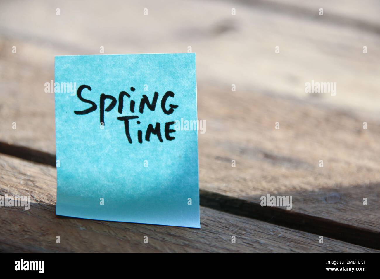 Handwritten spring design time hi-res stock photography and images - Alamy