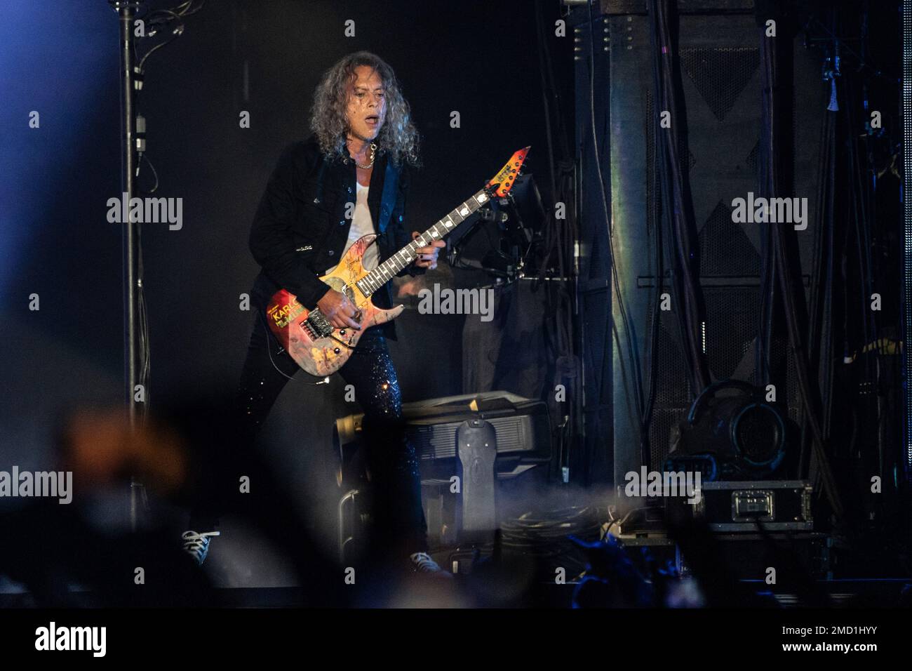 Kirk Hammett of Metallica performs at Welcome to Rockville at Daytona ...