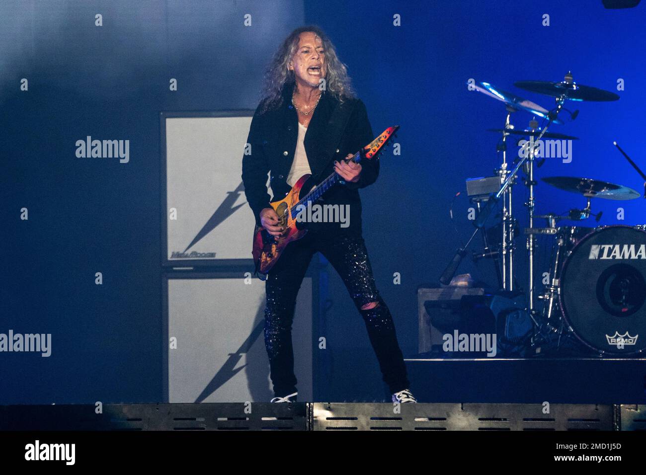 Kirk Hammett of Metallica performs at Welcome to Rockville at Daytona ...