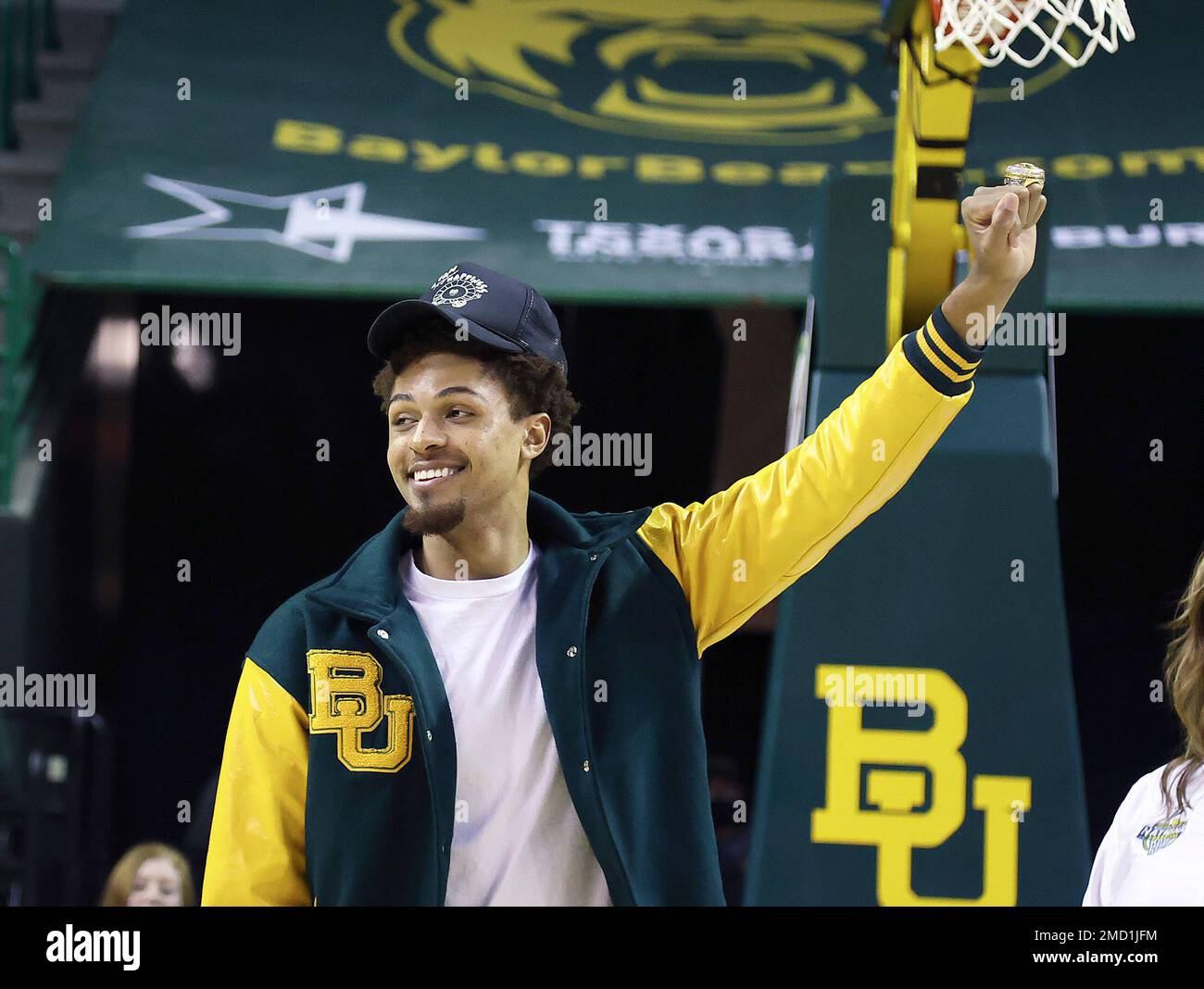 Former Baylor player MaCio Teague shows off his 2021 NCAA men's ...