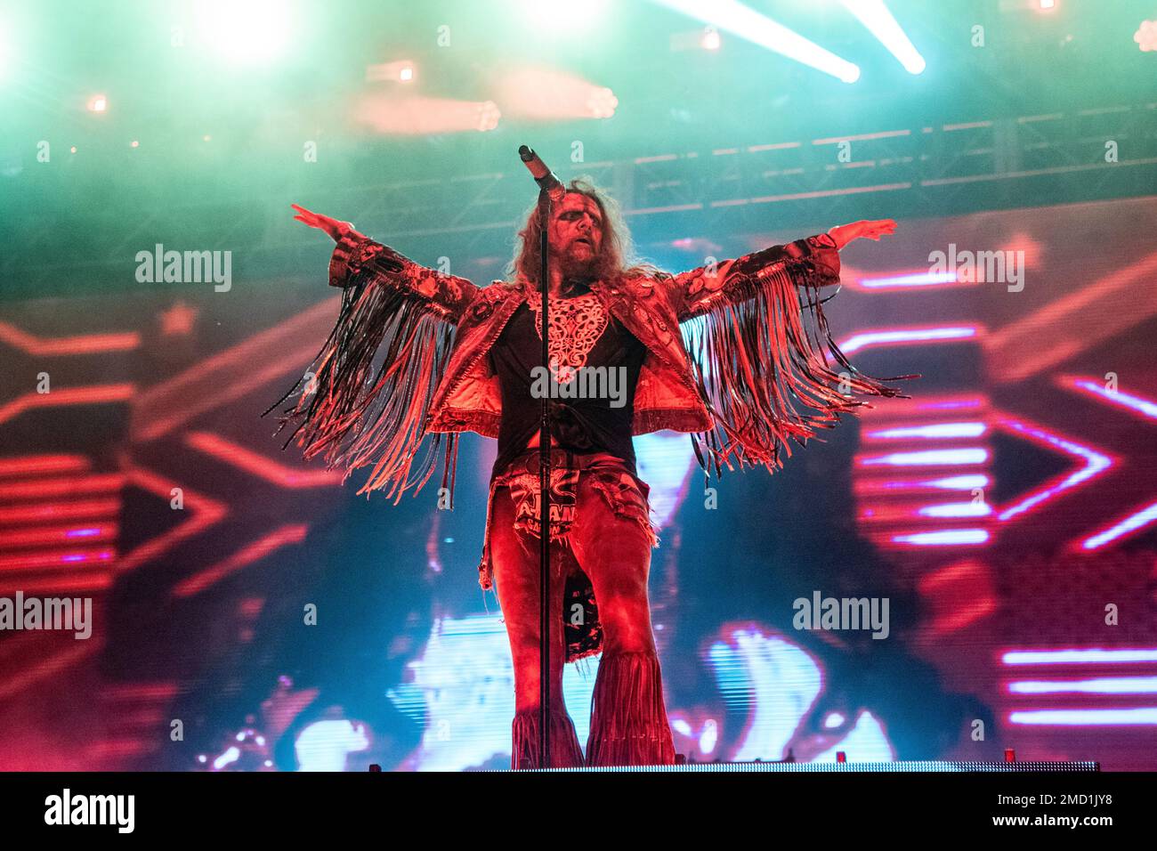 Rob Zombie performs at Welcome to Rockville at Daytona International ...