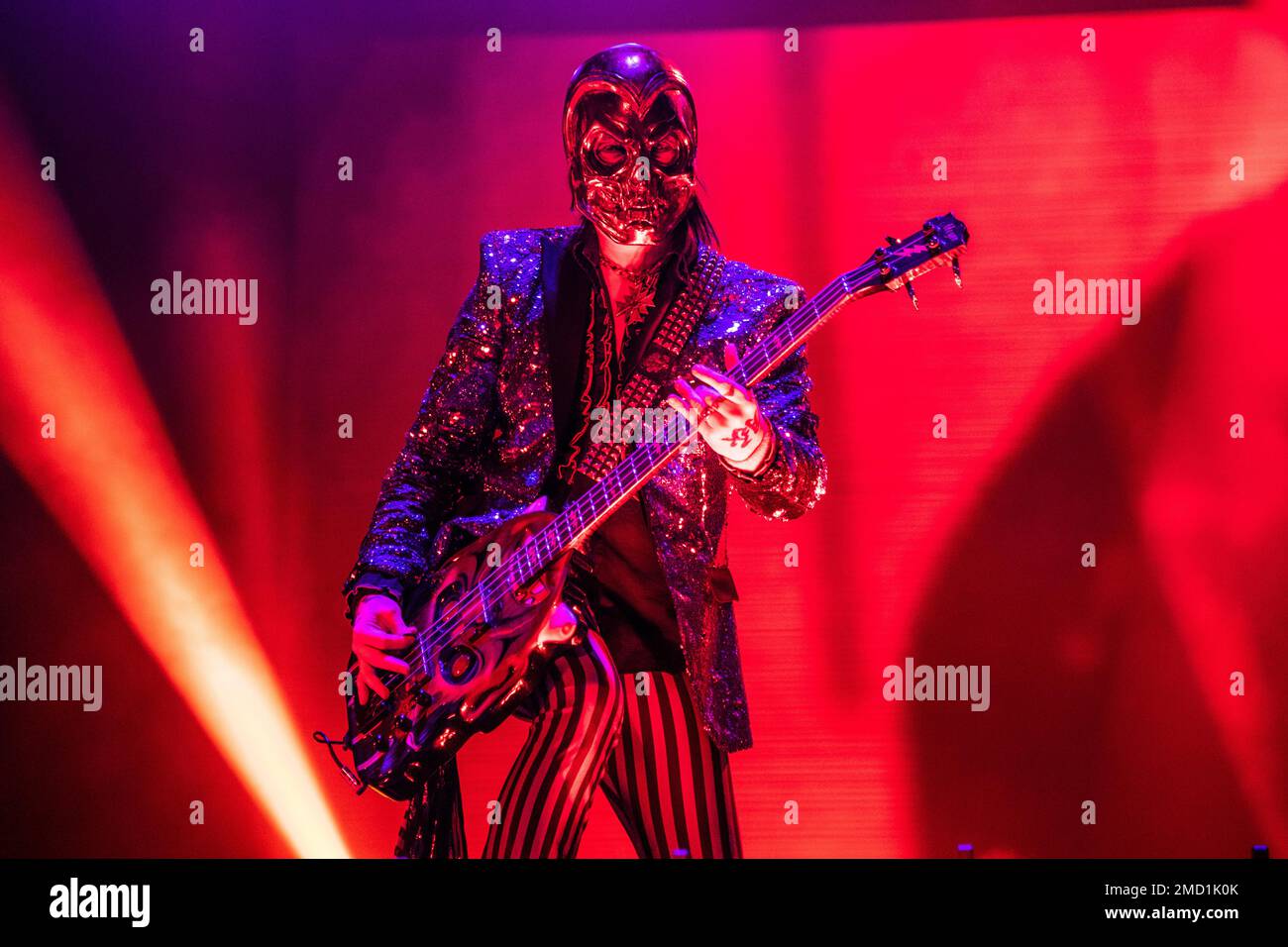 Piggy D. performs with Rob Zombie at Welcome to Rockville at Daytona ...