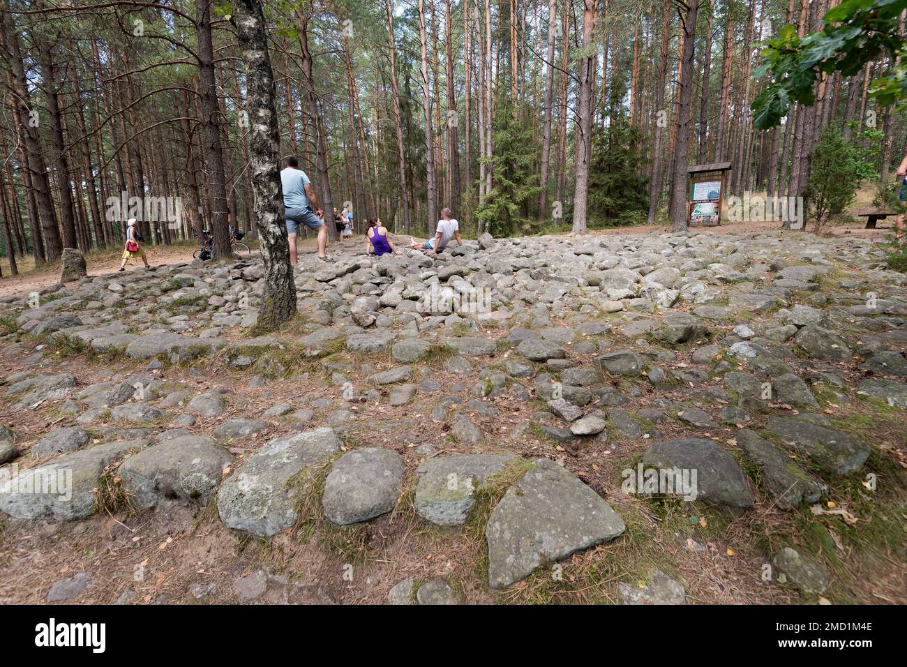 Stone Cirle of Prehistoric Goth burial ground Rezerwat przyrody ...