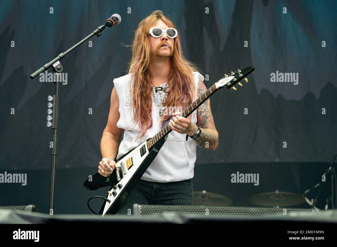 Austin Meade performs at Welcome to Rockville at Daytona International ...