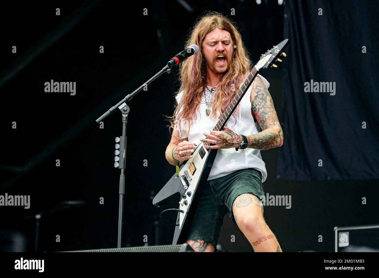 Austin Meade performs at Welcome to Rockville at Daytona International ...