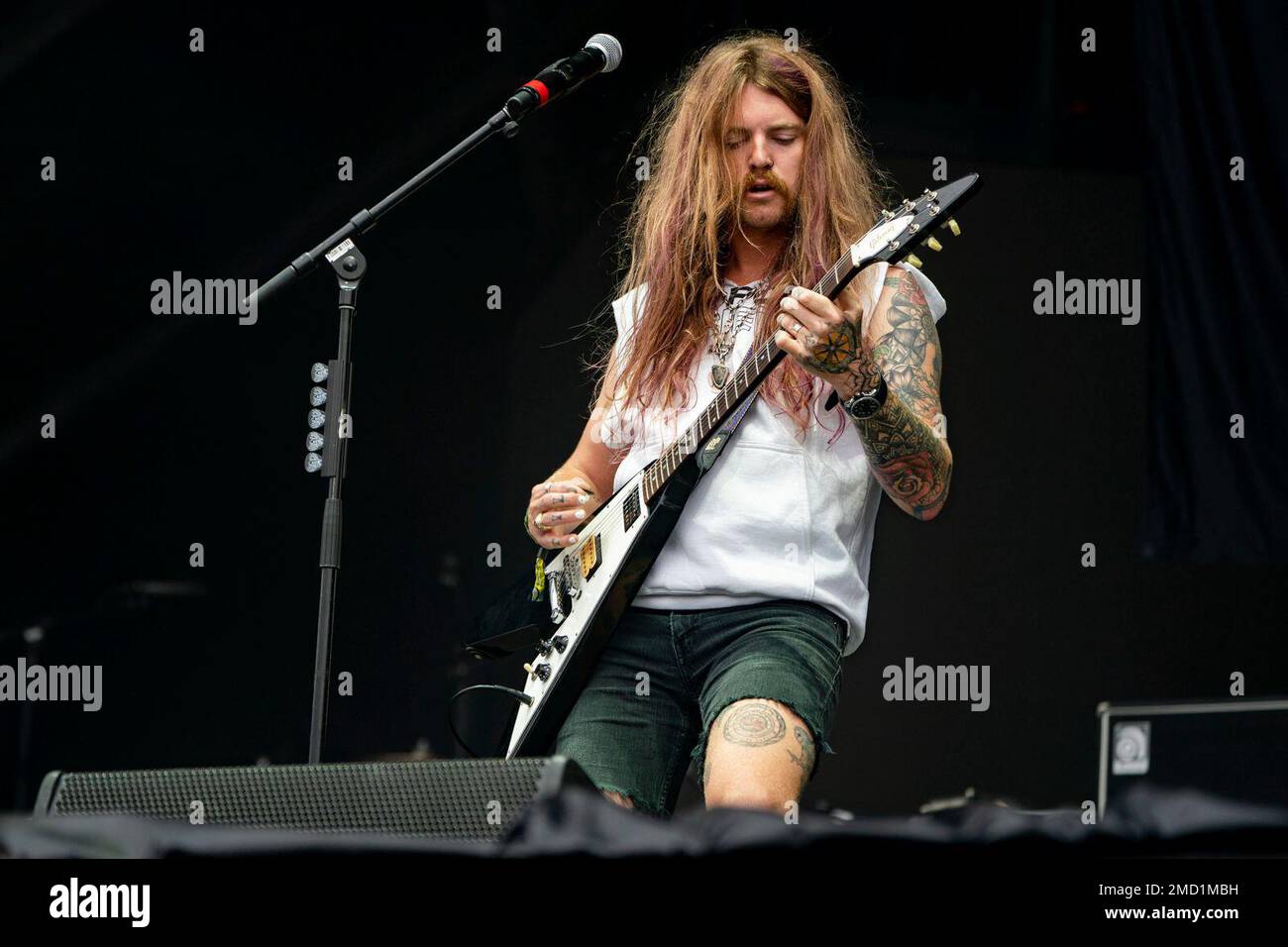 Austin Meade performs at Welcome to Rockville at Daytona International ...