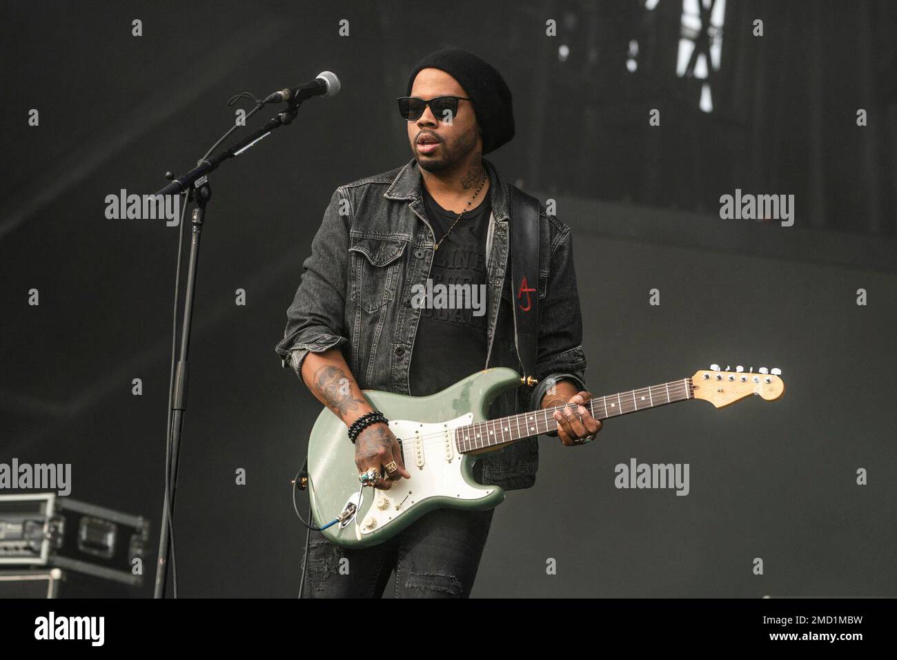 Ayron Jones performs at Welcome to Rockville at Daytona International ...