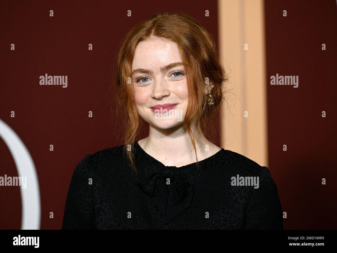 Actor Sadie Sink attends a premiere for the short film "All Too Well ...