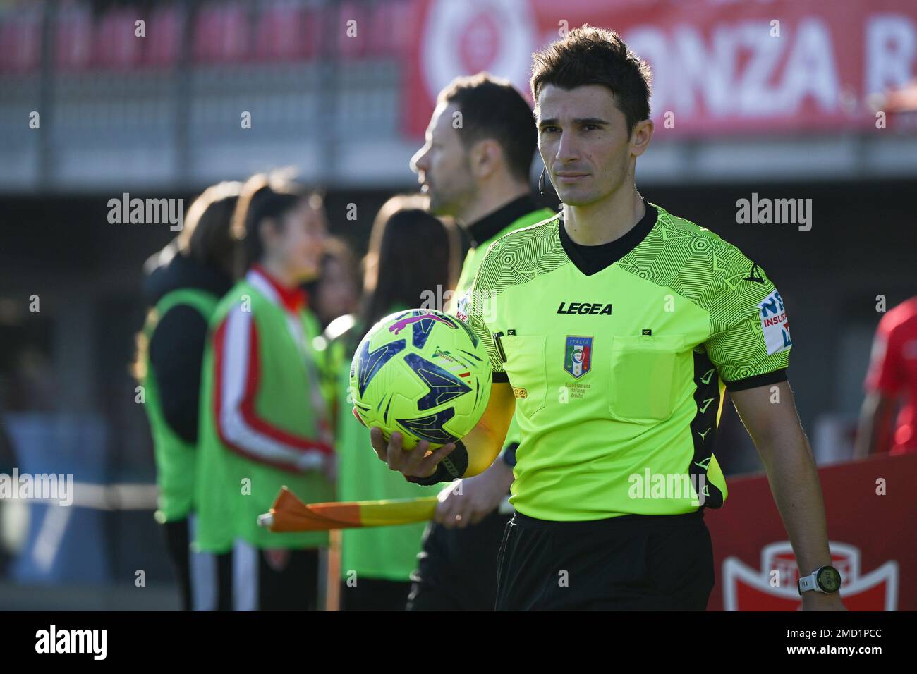 Monza, Italy. 22nd Jan, 2023. Alessandro Prontera refere during the ...