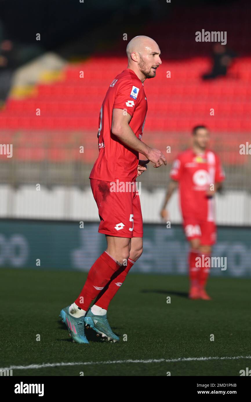 Monza, Italy. 22nd Jan, 2023. Caldirola Luca of AC Monza during the ...
