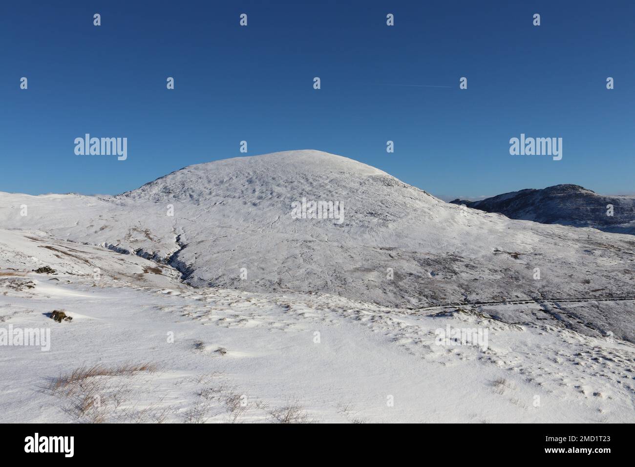 Snowdonia tryfan glyderau carneddau wales winter Stock Photo - Alamy