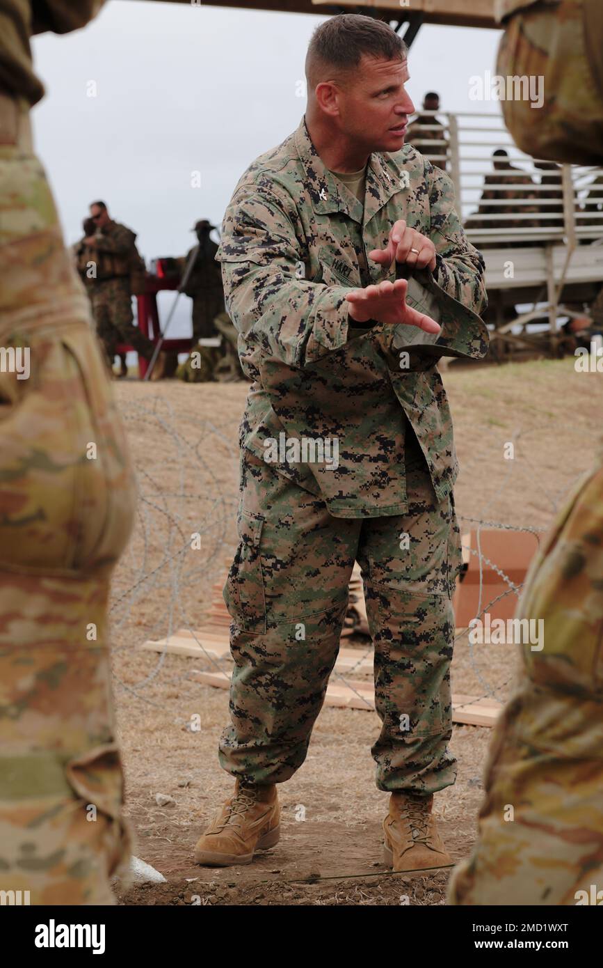 220712-M-WC972-1192 MARINE CORPS BASE HAWAII, Hawaii (July 12, 2022) — U.S. Marine Corps Col ...