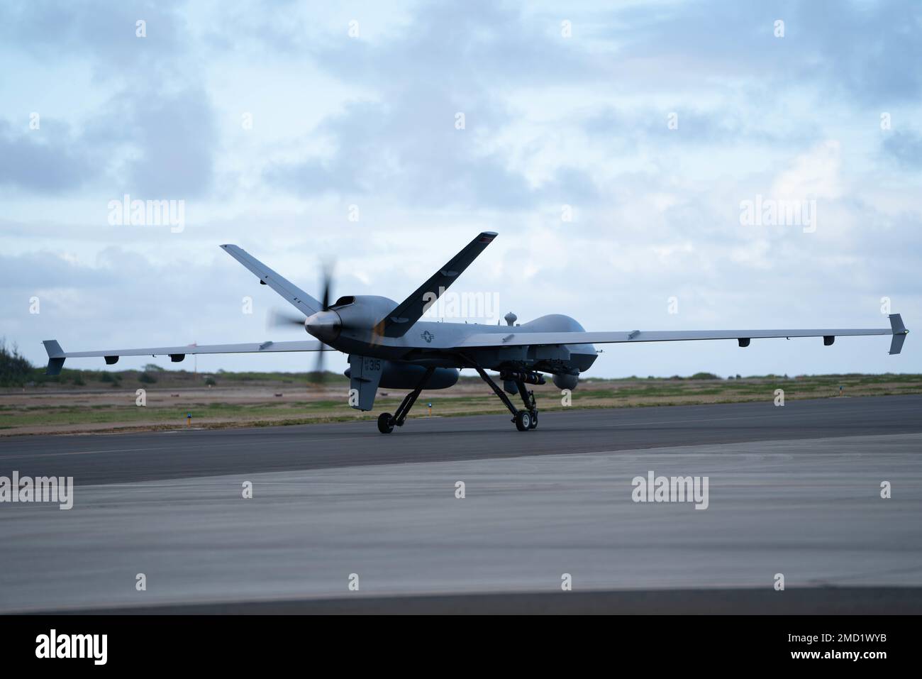 MARINE CORPS BASE HAWAII, Hawaii (July 12, 2022) - A U.S. Air Force MQ ...