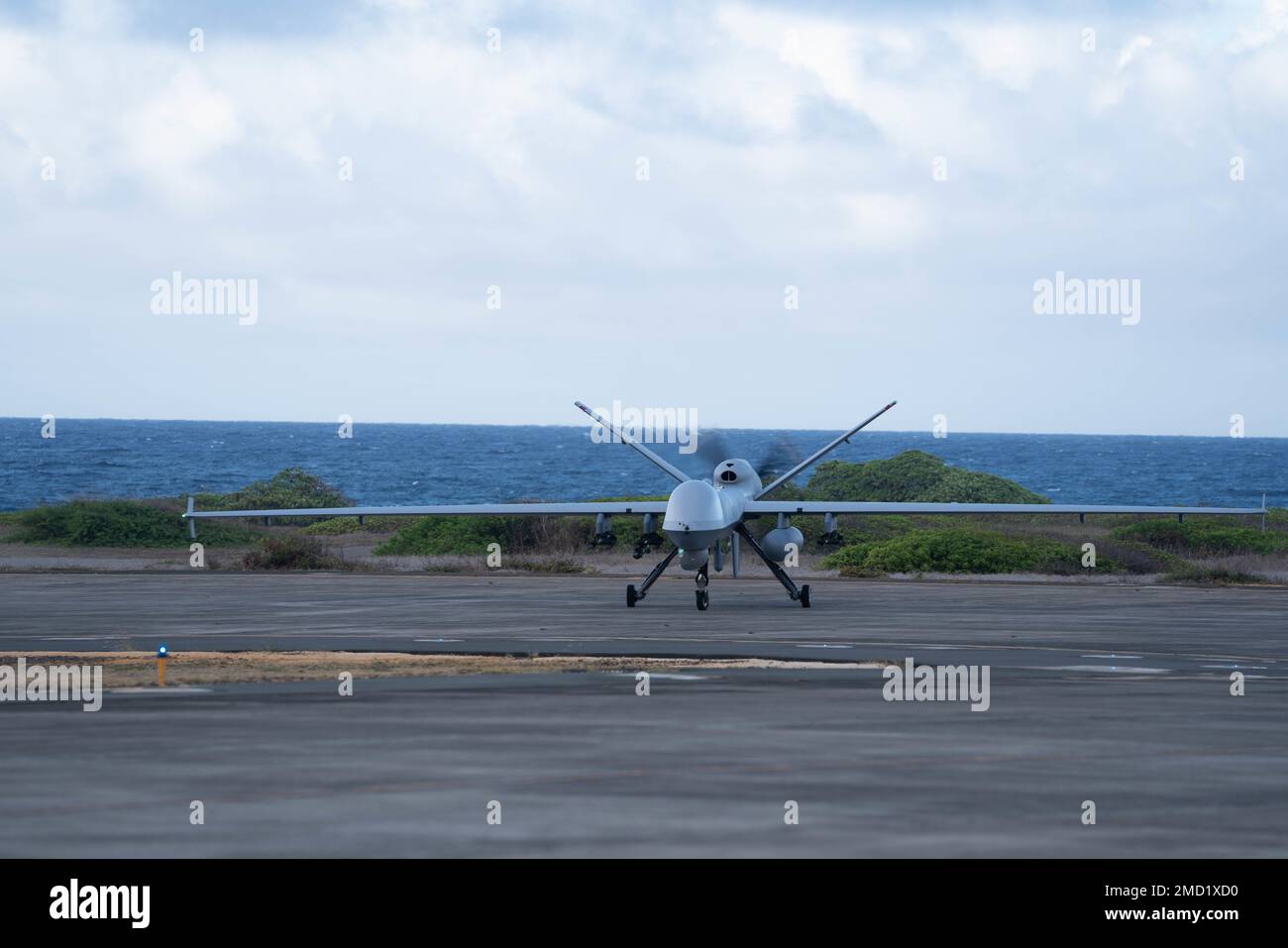 MARINE CORPS BASE HAWAII, Hawaii (July 12, 2022) - A U.S. Air Force MQ ...