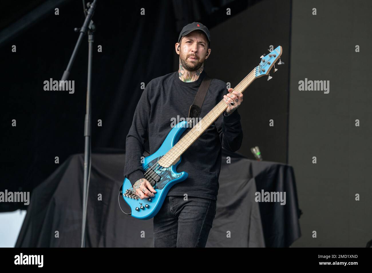 Bill Crook of Spiritbox performs at Welcome to Rockville at Daytona ...