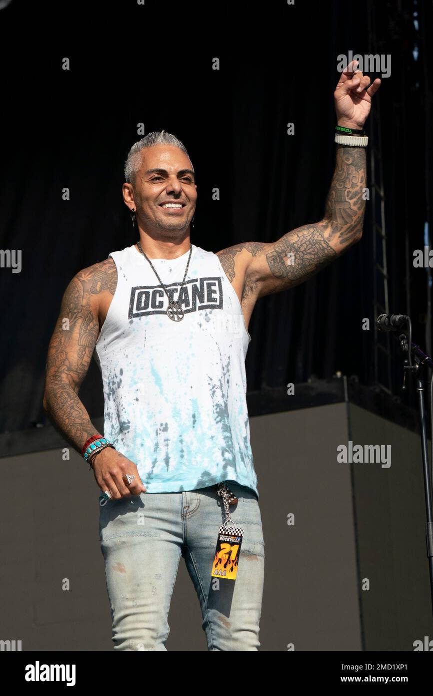 Jose Mangin is seen at Welcome to Rockville at Daytona International ...