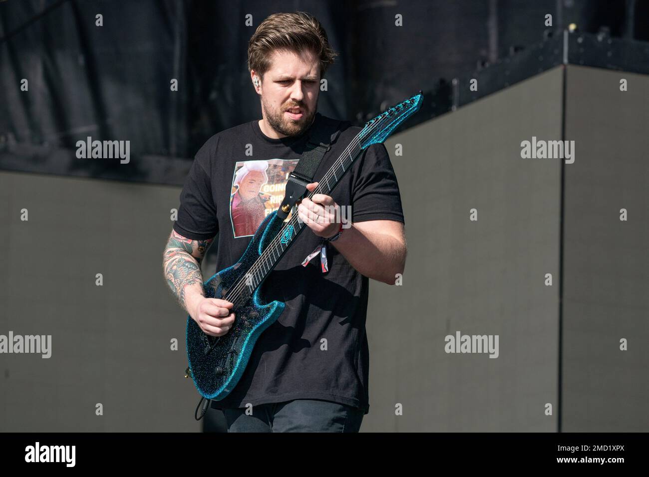 Mike Stringer of Spiritbox performs at Welcome to Rockville at Daytona ...