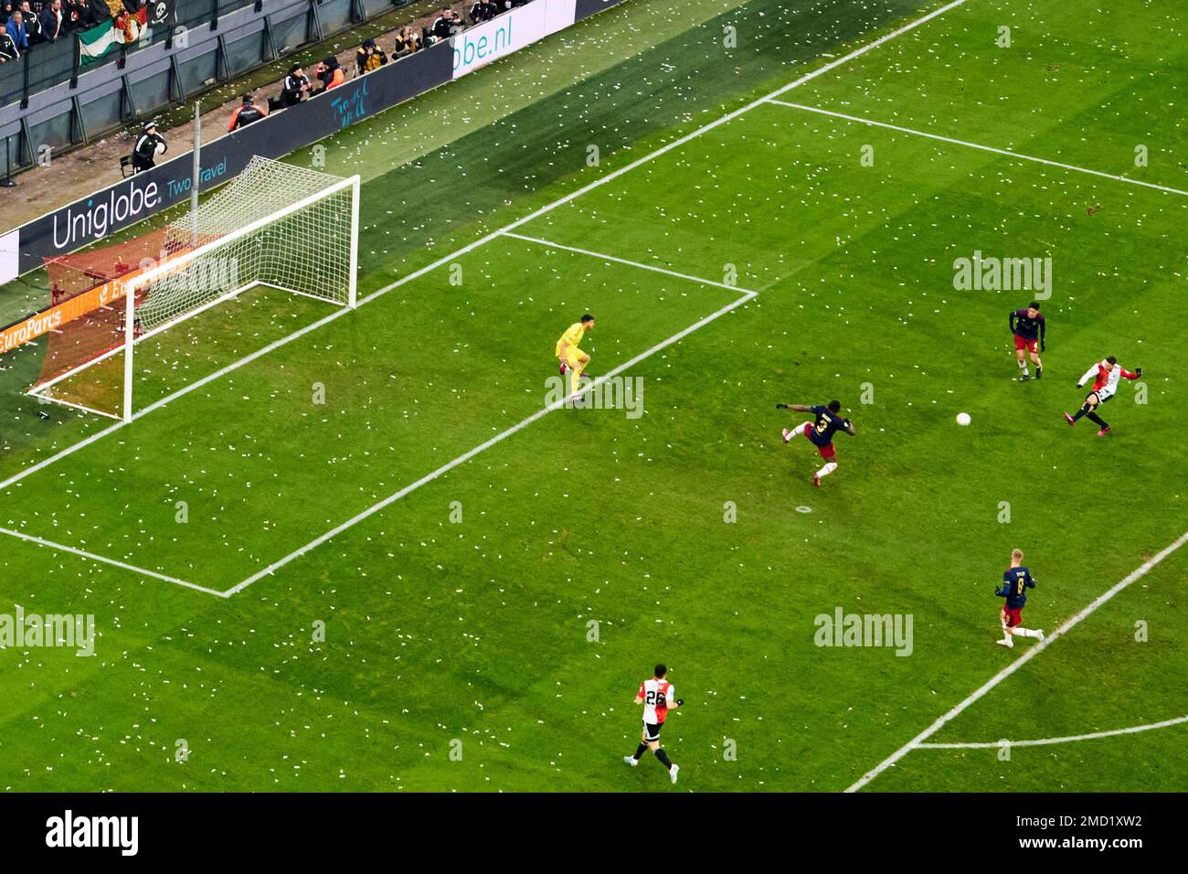 Rotterdam - Santiago Gimenez of Feyenoord during the match between ...