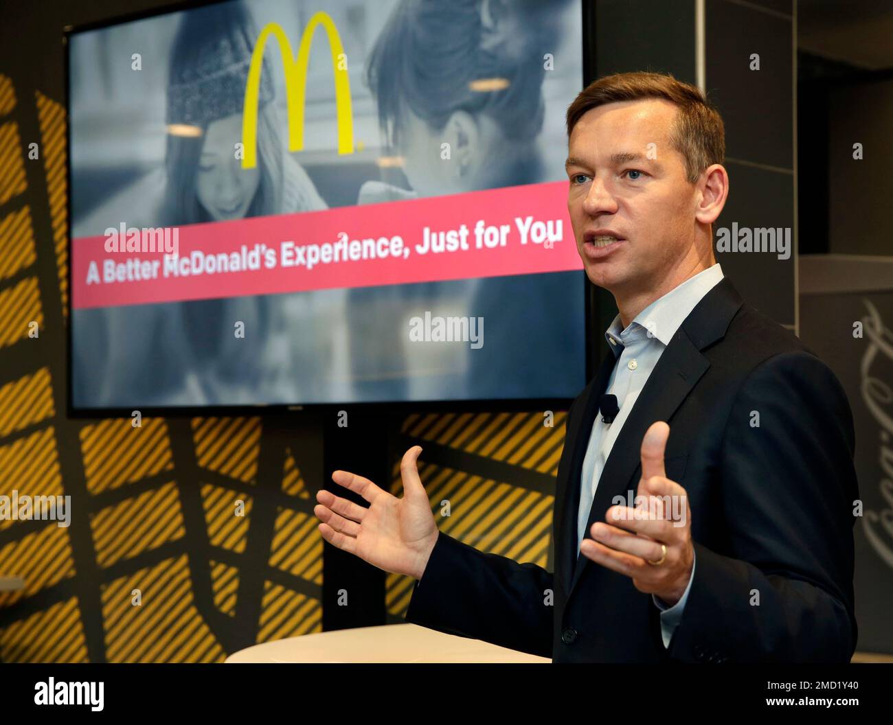 FILE - Chris Kempczinski, then-incoming president of McDonald's USA ...