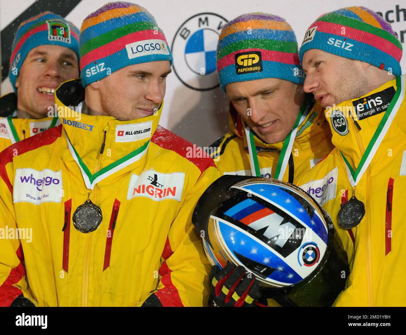 Altenberg, Germany. 22nd Jan, 2023. Bobsleigh: European Championship ...