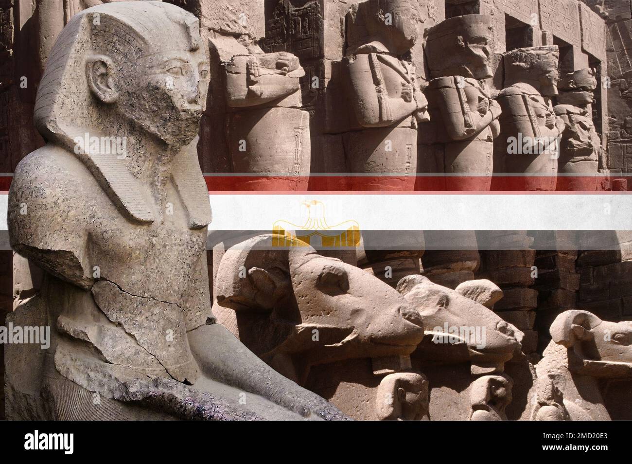 The Karnak temple complex (Thebe, Egypt) is one of the most important ...