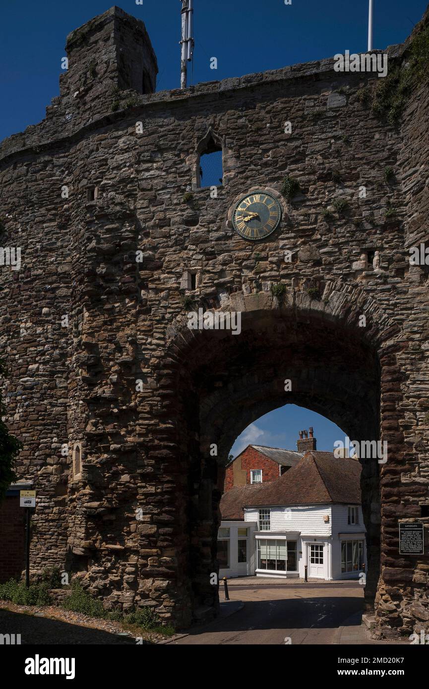 The Landgate, built from about 1340 CE, is the sole survivor of the ...