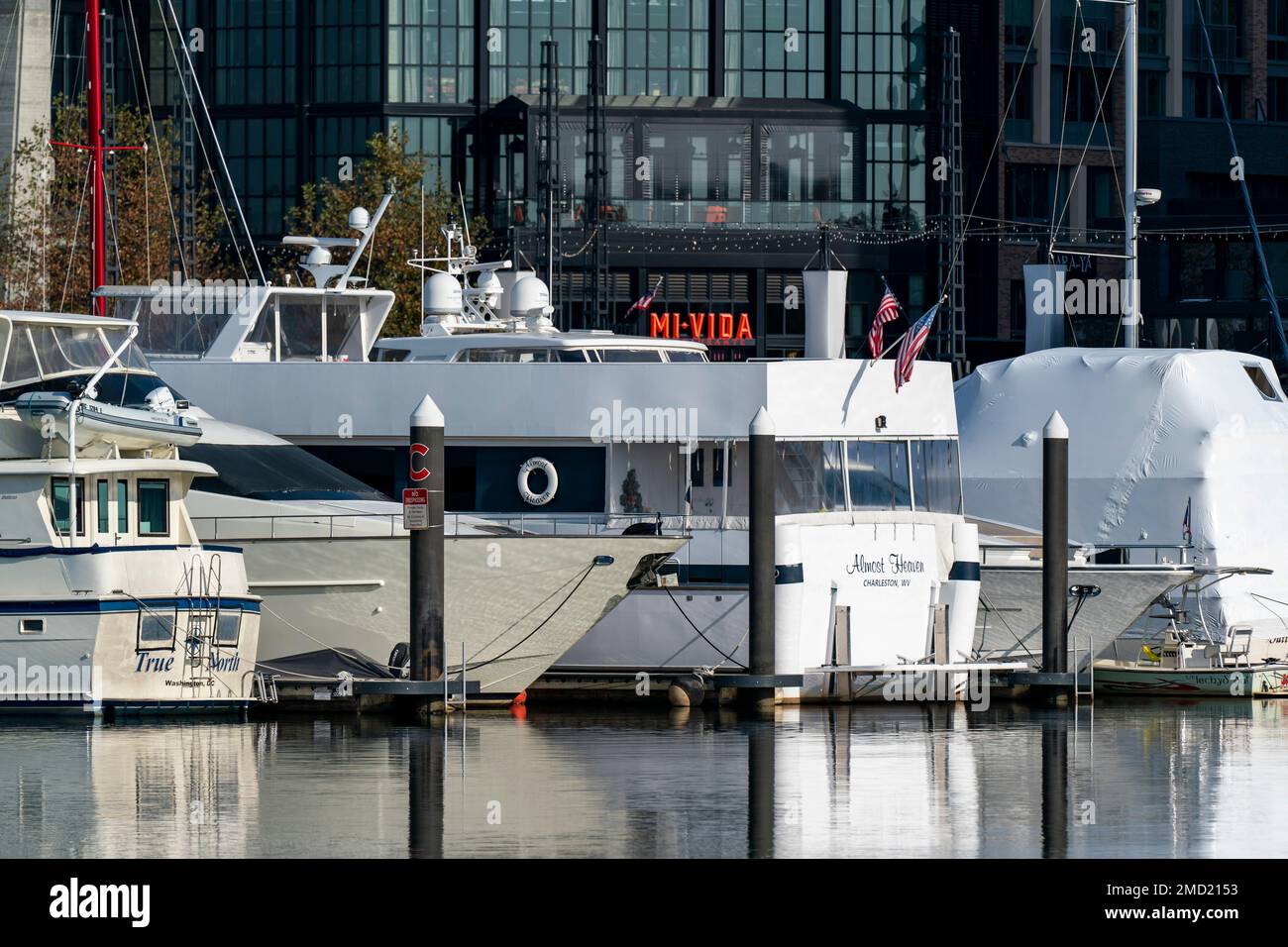 "Almost Heaven," a houseboat owned by Sen. Joe Manchin, D-W.Va., is ...