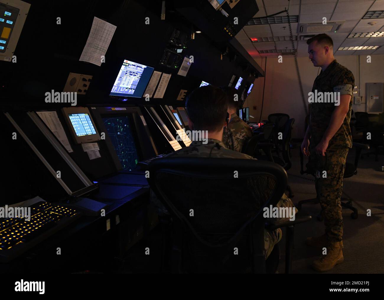 U.S. Marine Corps Cpl. Christian Jankovich, an 8th Operations Support ...