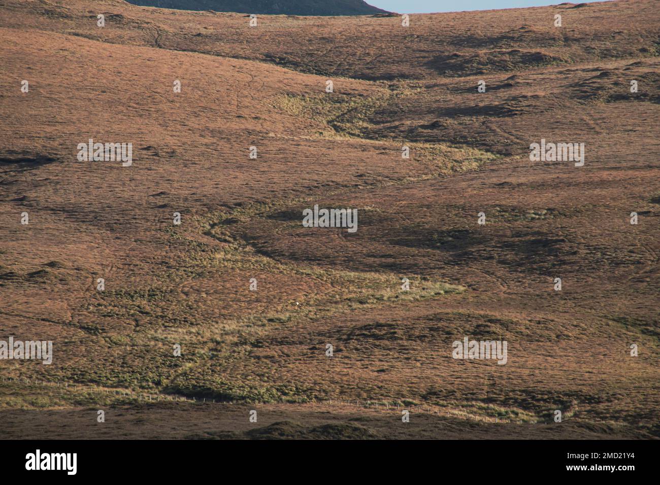 Connemara mountains scenery, national park in the west of Ireland Stock ...
