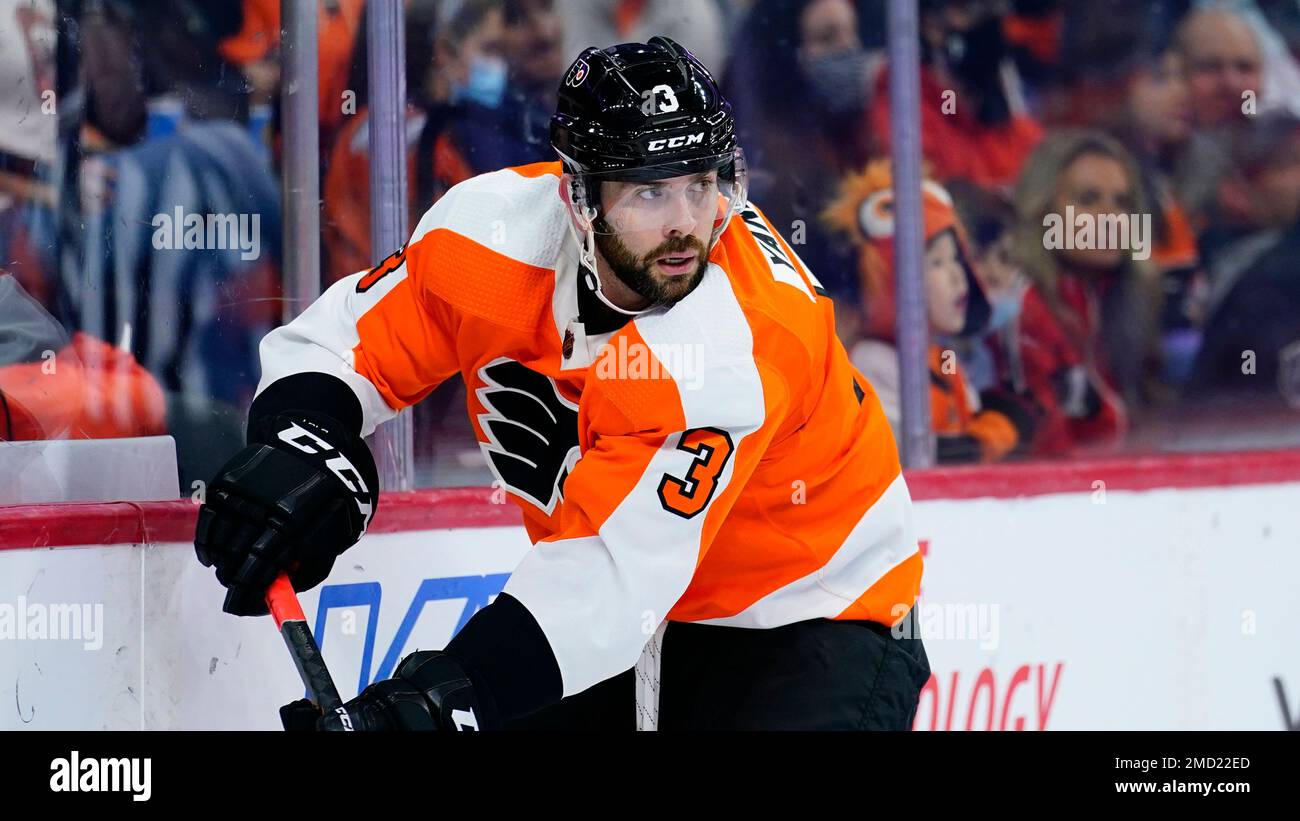 Philadelphia Flyers' Keith Yandle plays during an NHL hockey game ...