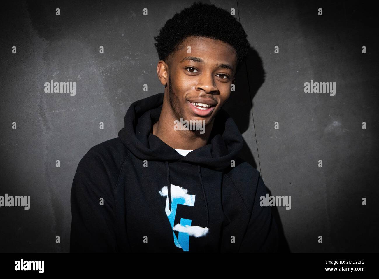 SwitchOTR poses for photographers upon arrival at the MOBO Awards ...