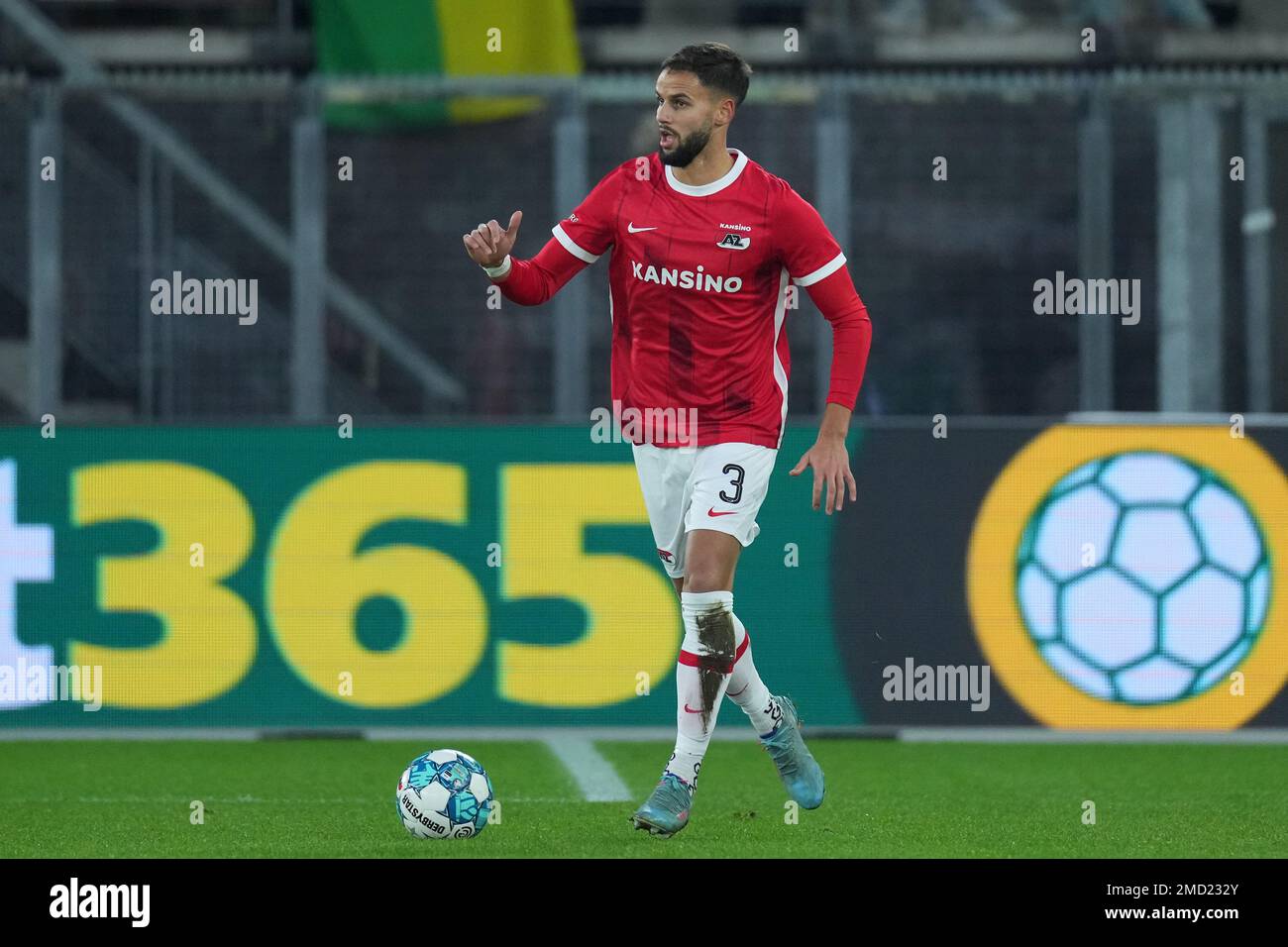 ALKMAAR - Pantelis Hatzidiakos of AZ Alkmaar during the Dutch premier ...