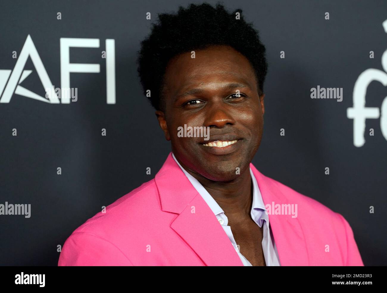 Joshua Henry poses at the premiere of the film "tick, tick…BOOM!" on ...