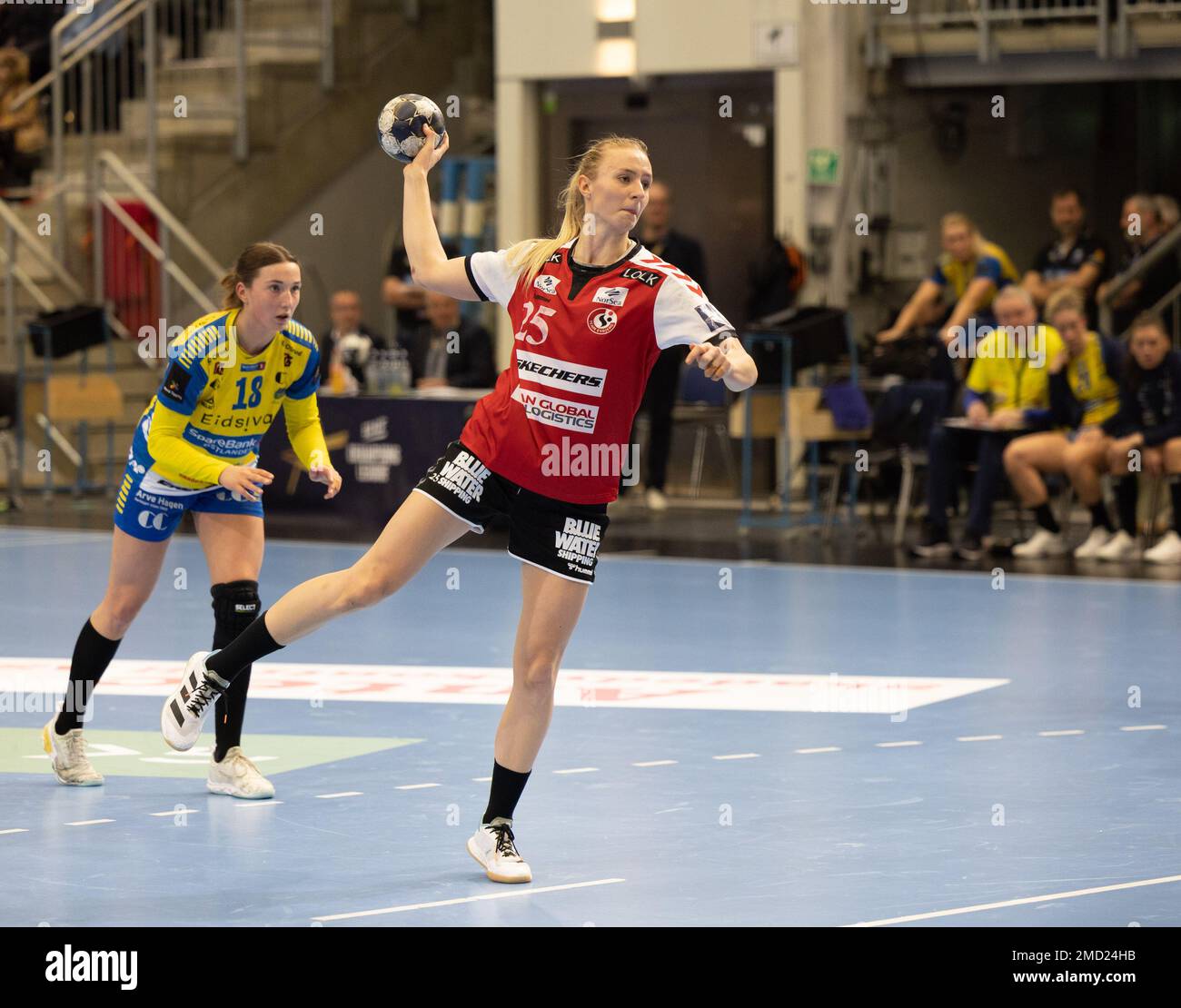 Hamar, Norway. 22nd Jan, 2023. Hamar, Norway, January 22nd 2023: Henny ...