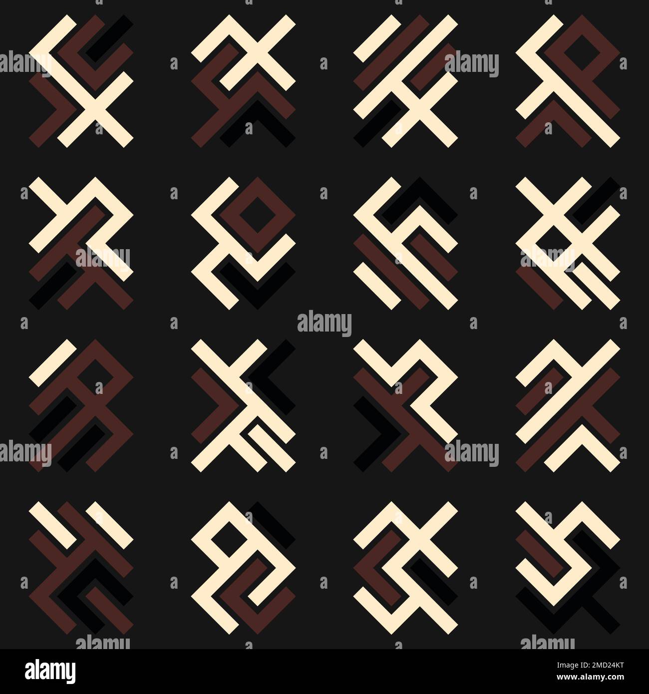 Asemic Glyph writing hieroglyph imitation generative illustration Stock ...