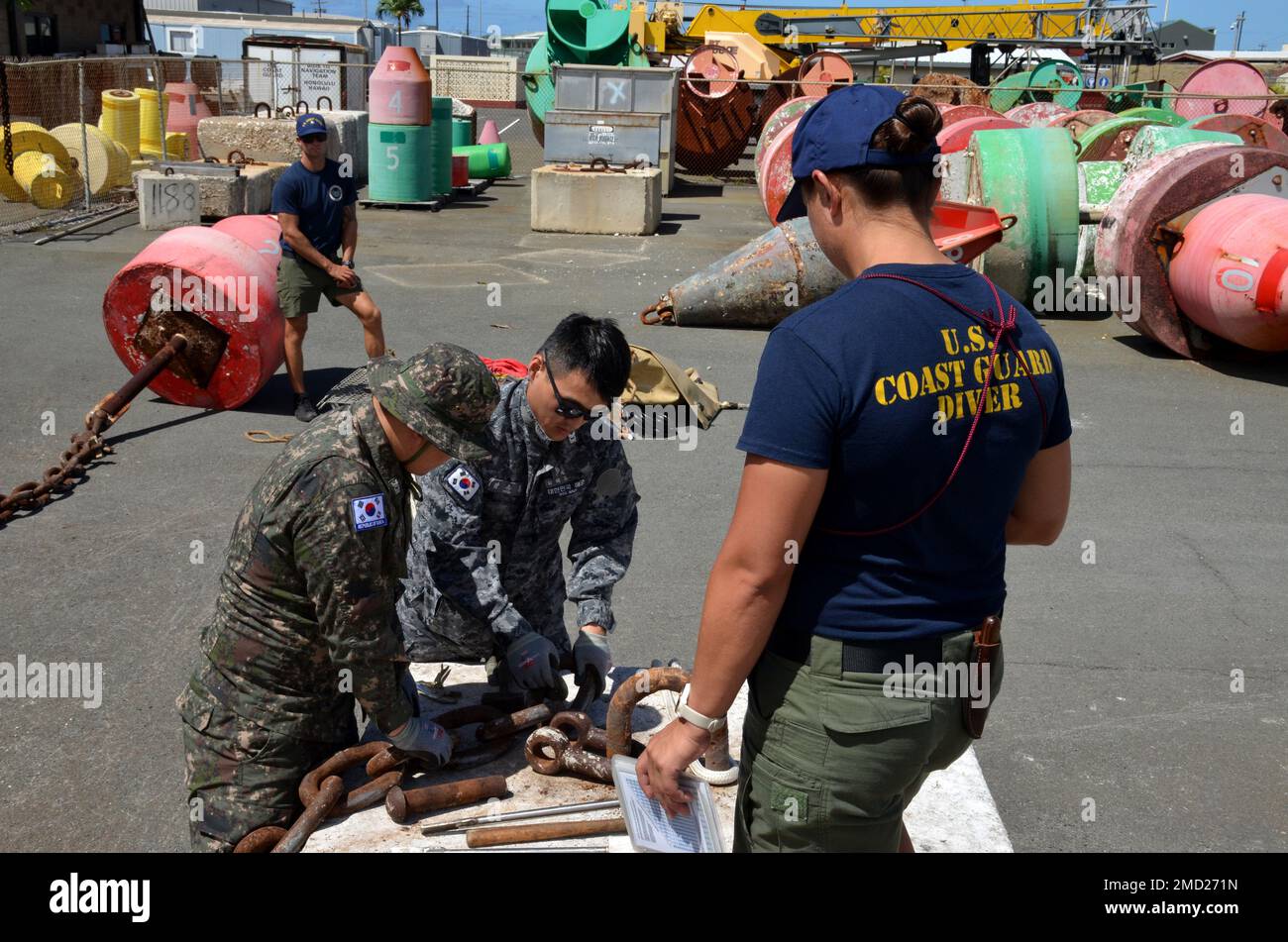 HONOLULU (July 12, 2022) – Petty Officer 1st Class Monique Gilbreath, a ...