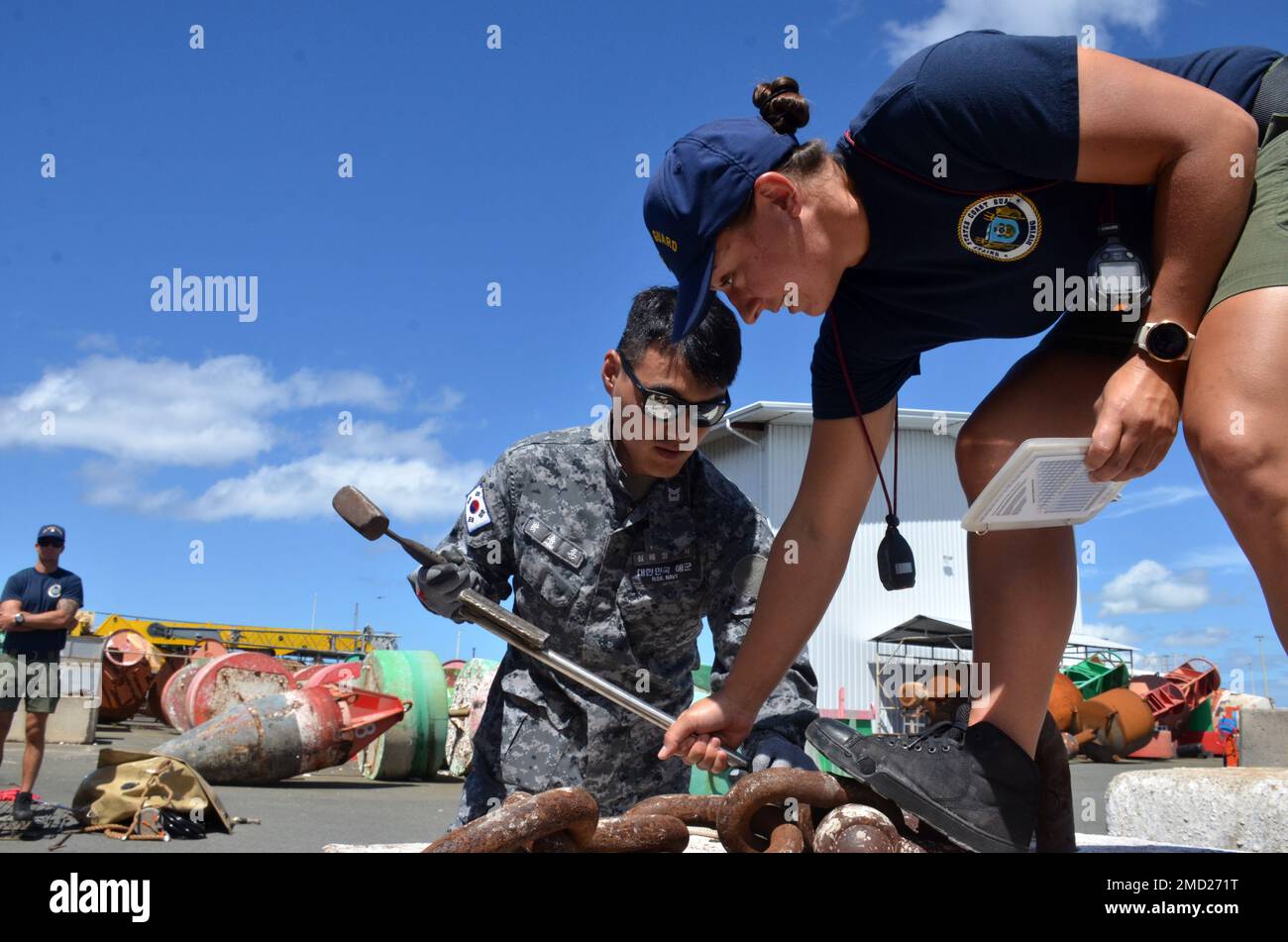 HONOLULU (July 12, 2022) – Petty Officer 1st Class Monique Gilbreath, a ...