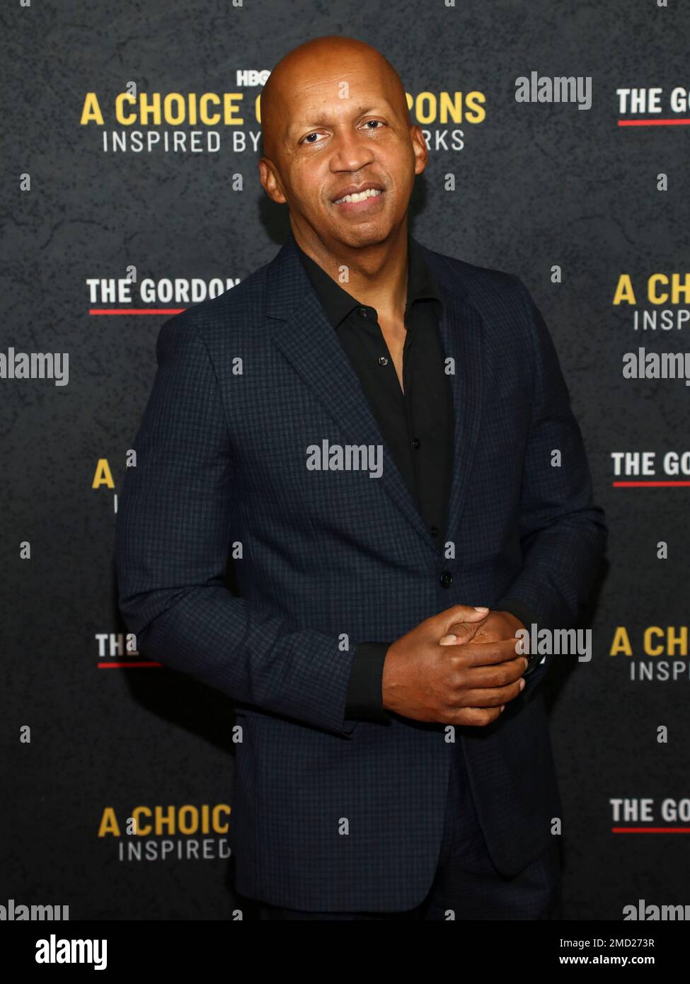 Attorney Bryan Stevenson attends a special screening of HBO Documentary ...