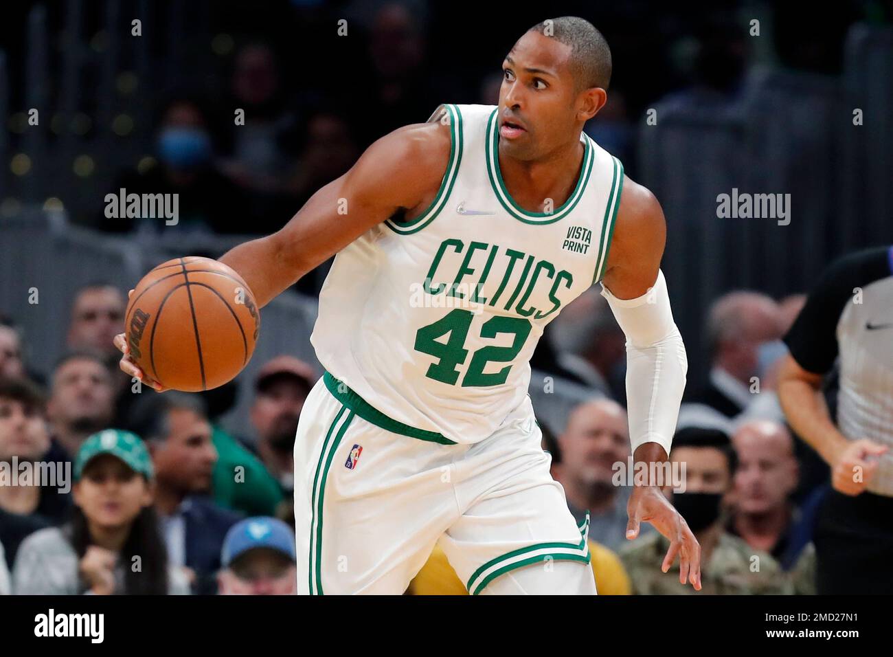 Boston Celtics' Al Horford plays against the Toronto Raptors during the ...