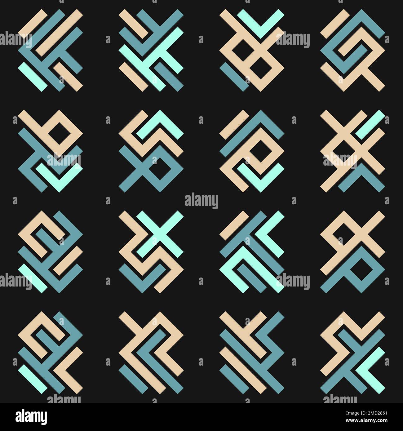 Asemic Glyph writing hieroglyph imitation generative illustration Stock ...