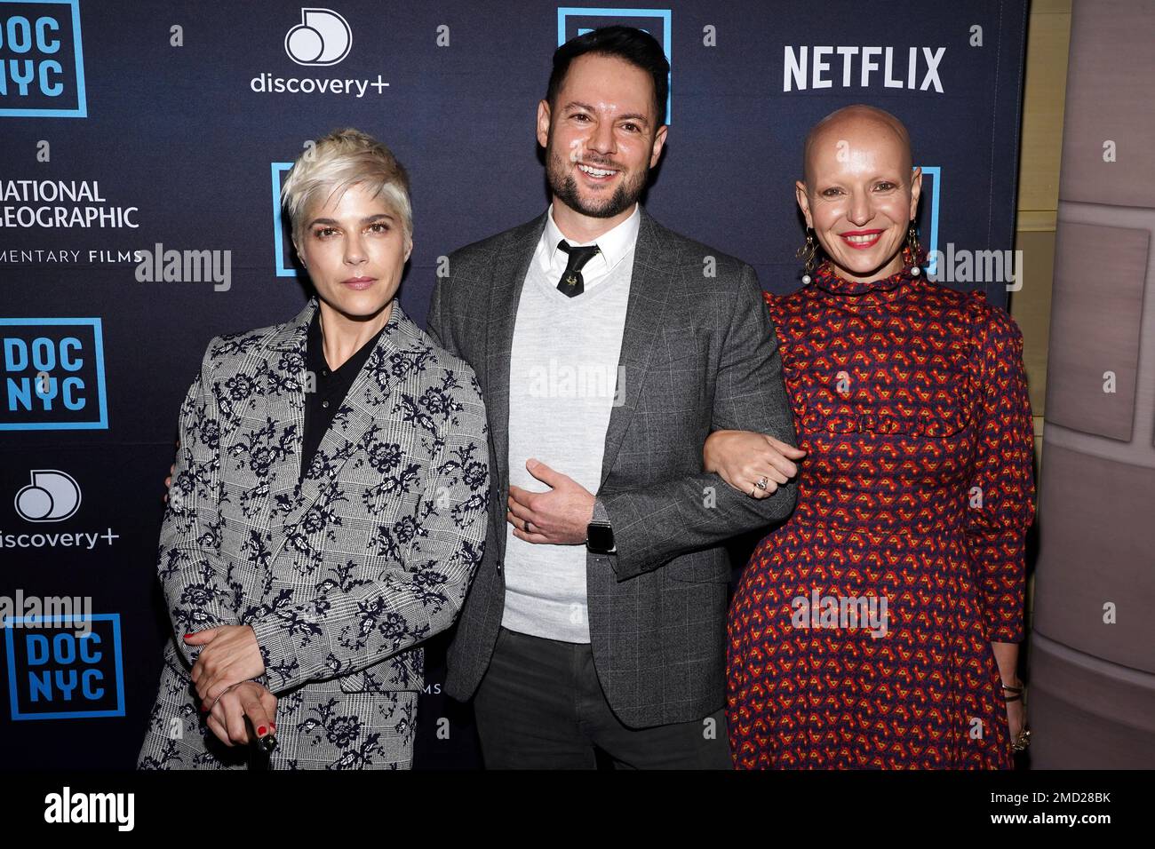 Selma Blair, left, Igal Svet and Rachel Fleit attend the 8th annual DOC ...