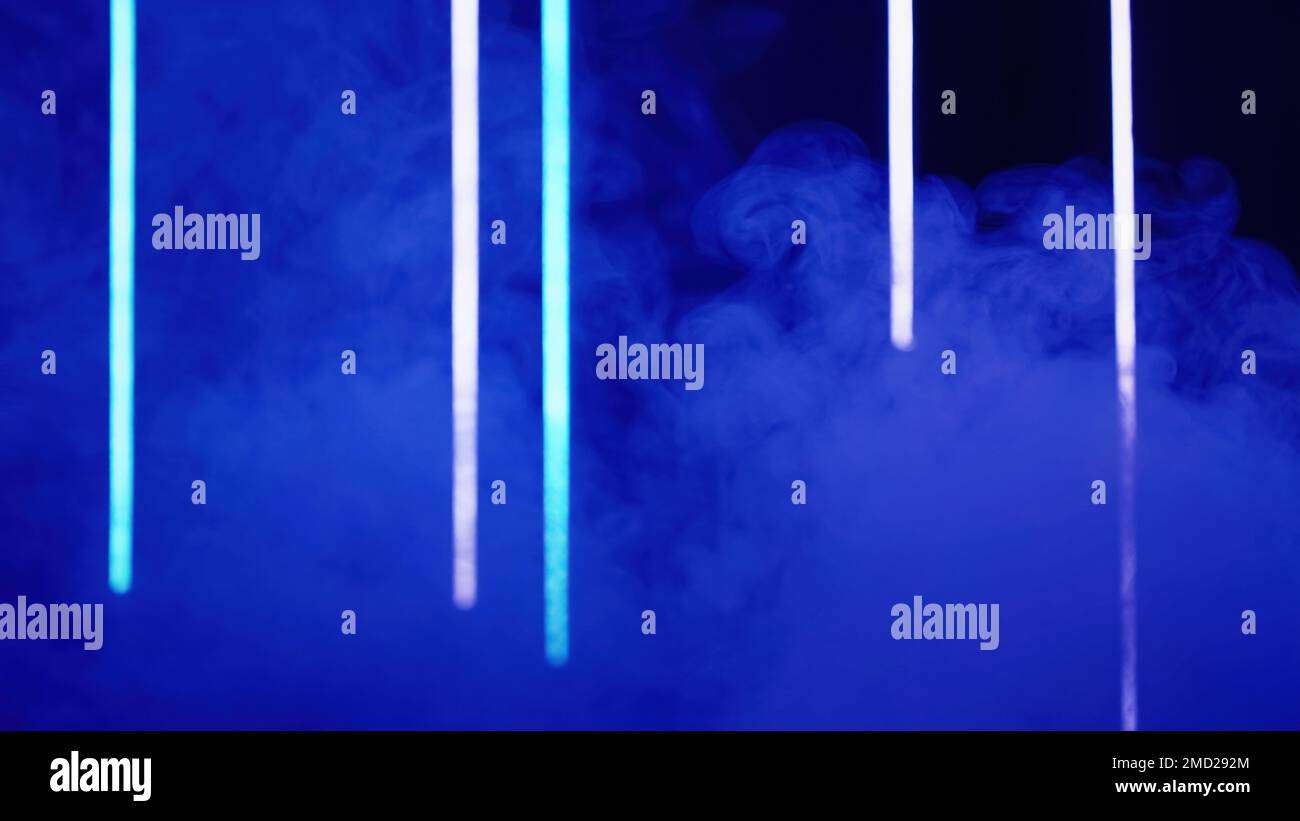 color smoke background blur glow blue neon light Stock Photo - Alamy