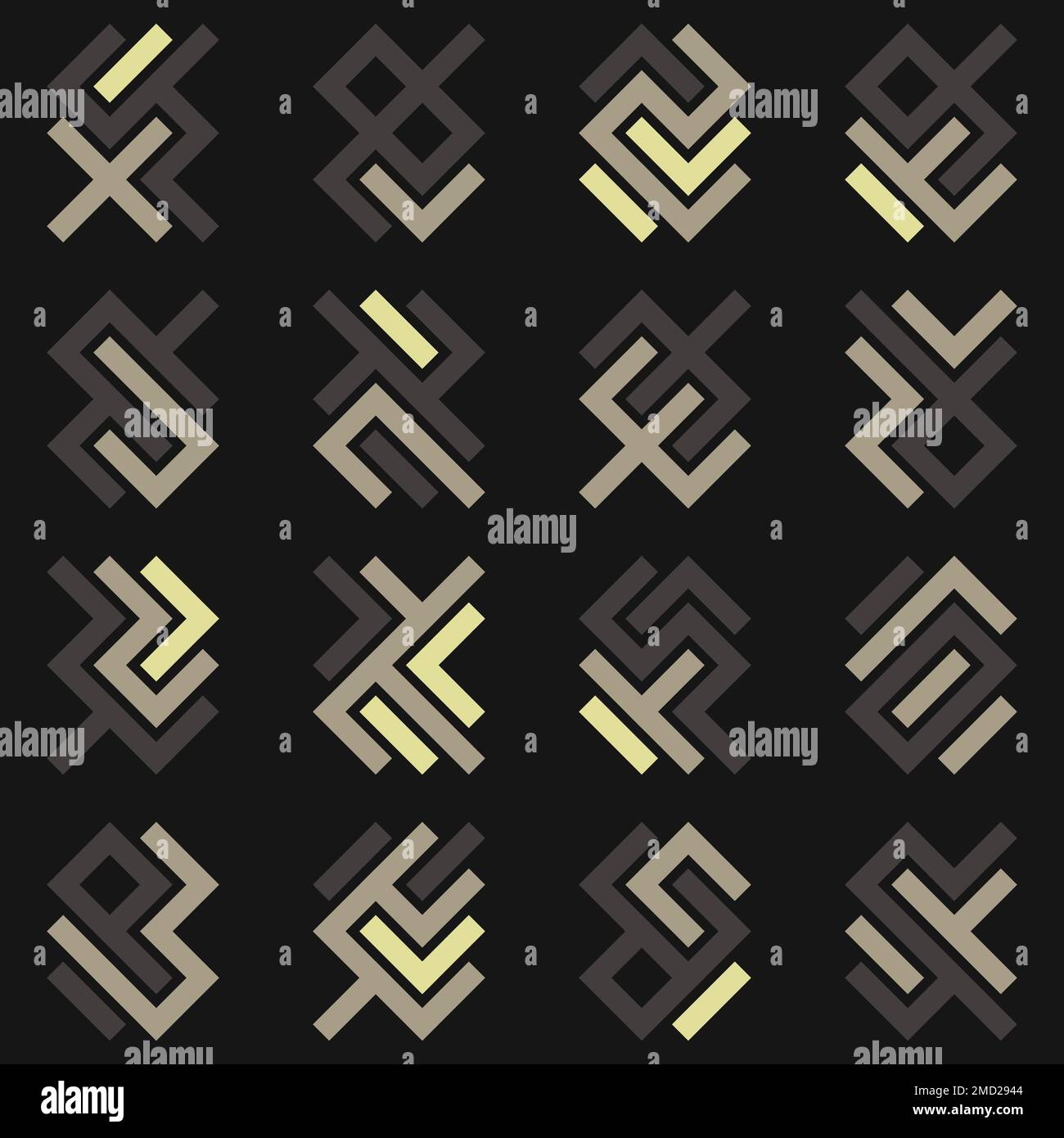 Asemic Glyph writing hieroglyph imitation generative illustration Stock ...