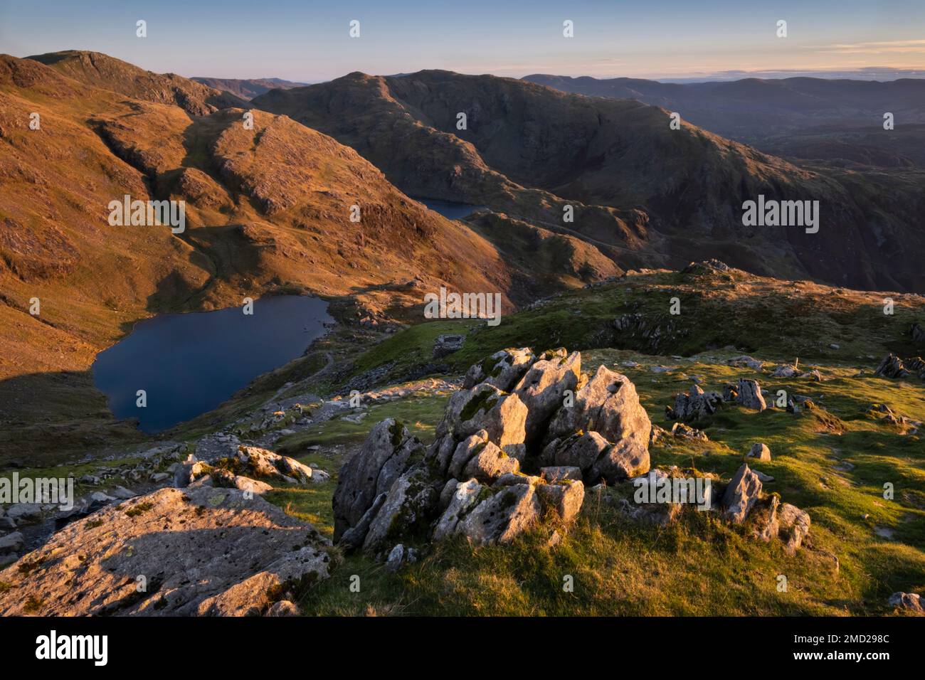Low Water, Brim Fell, Swirl How, Levers Water and Wetherlam from ...