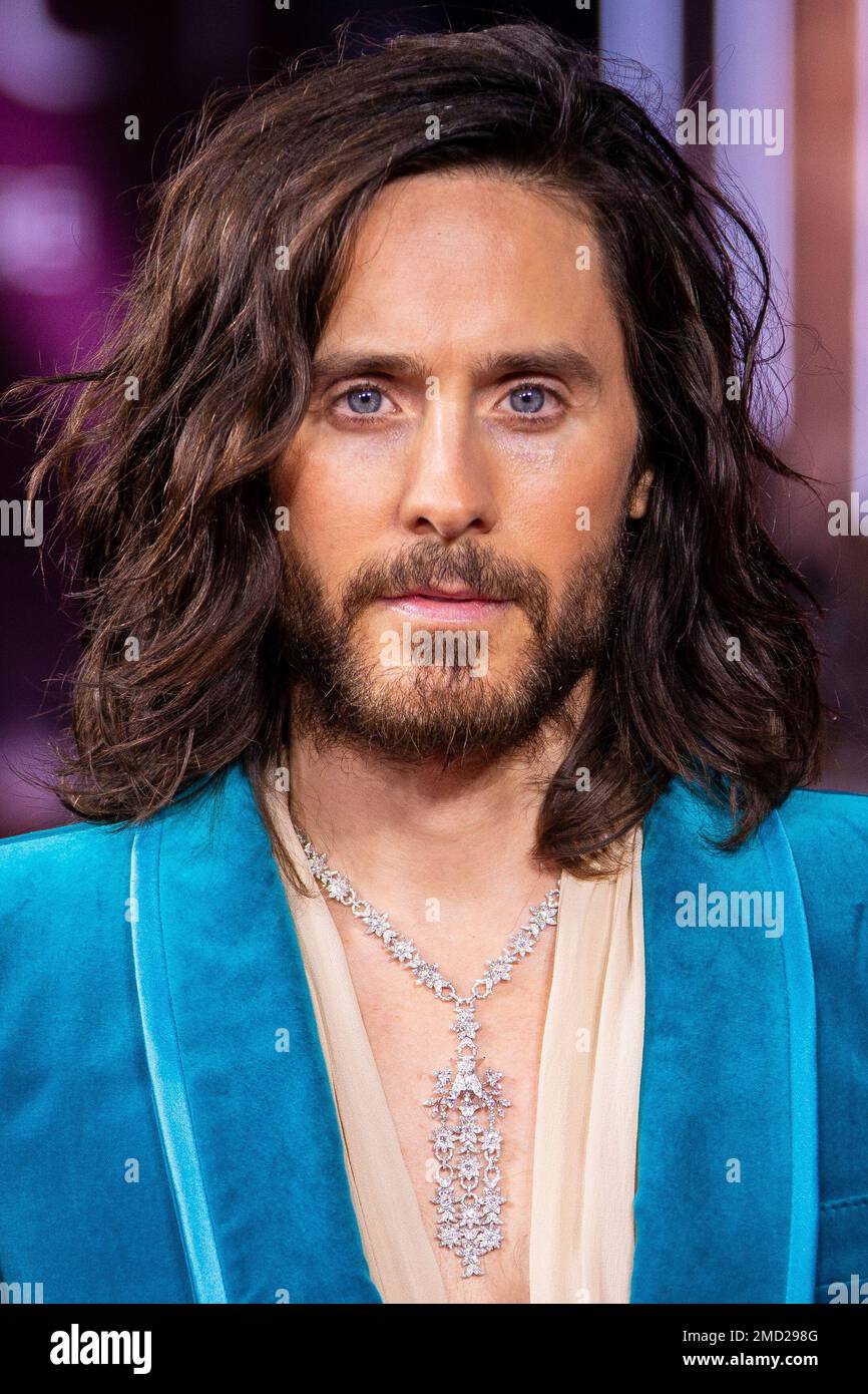 Jared Leto poses for photographers upon arrival at the World premiere ...