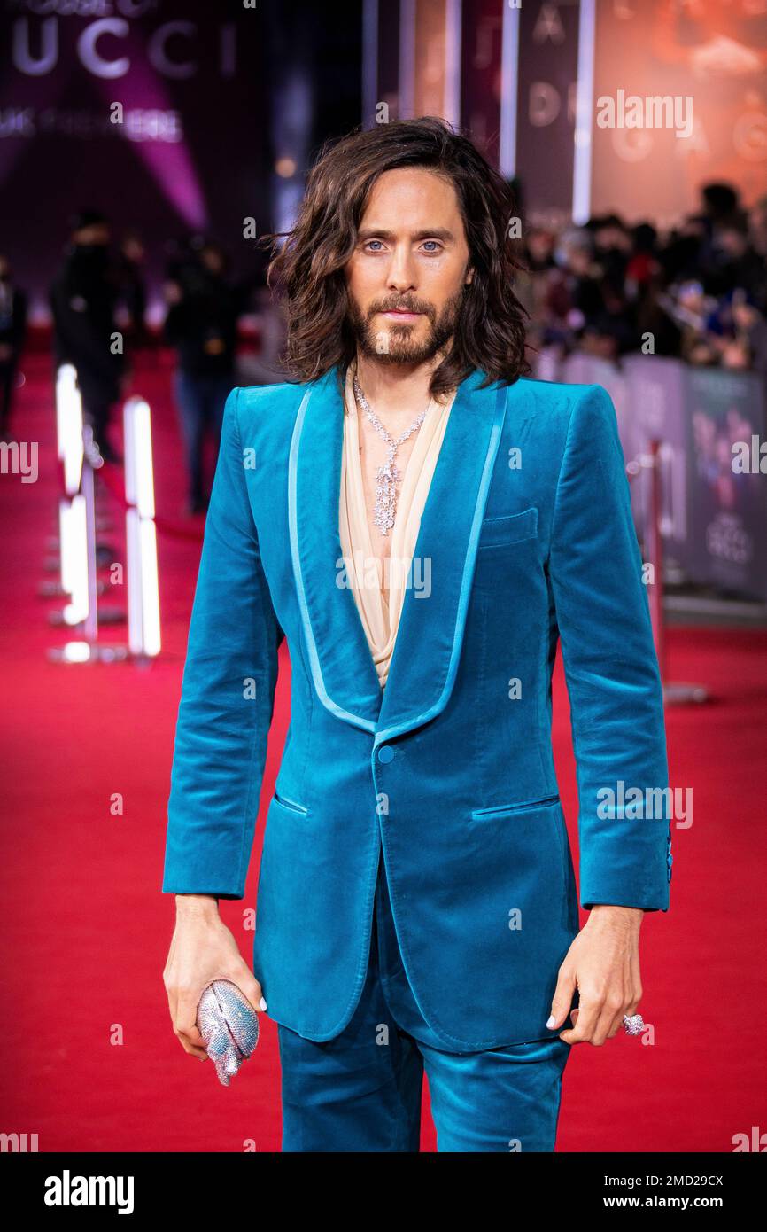 Jared Leto poses for photographers upon arrival at the World premiere ...